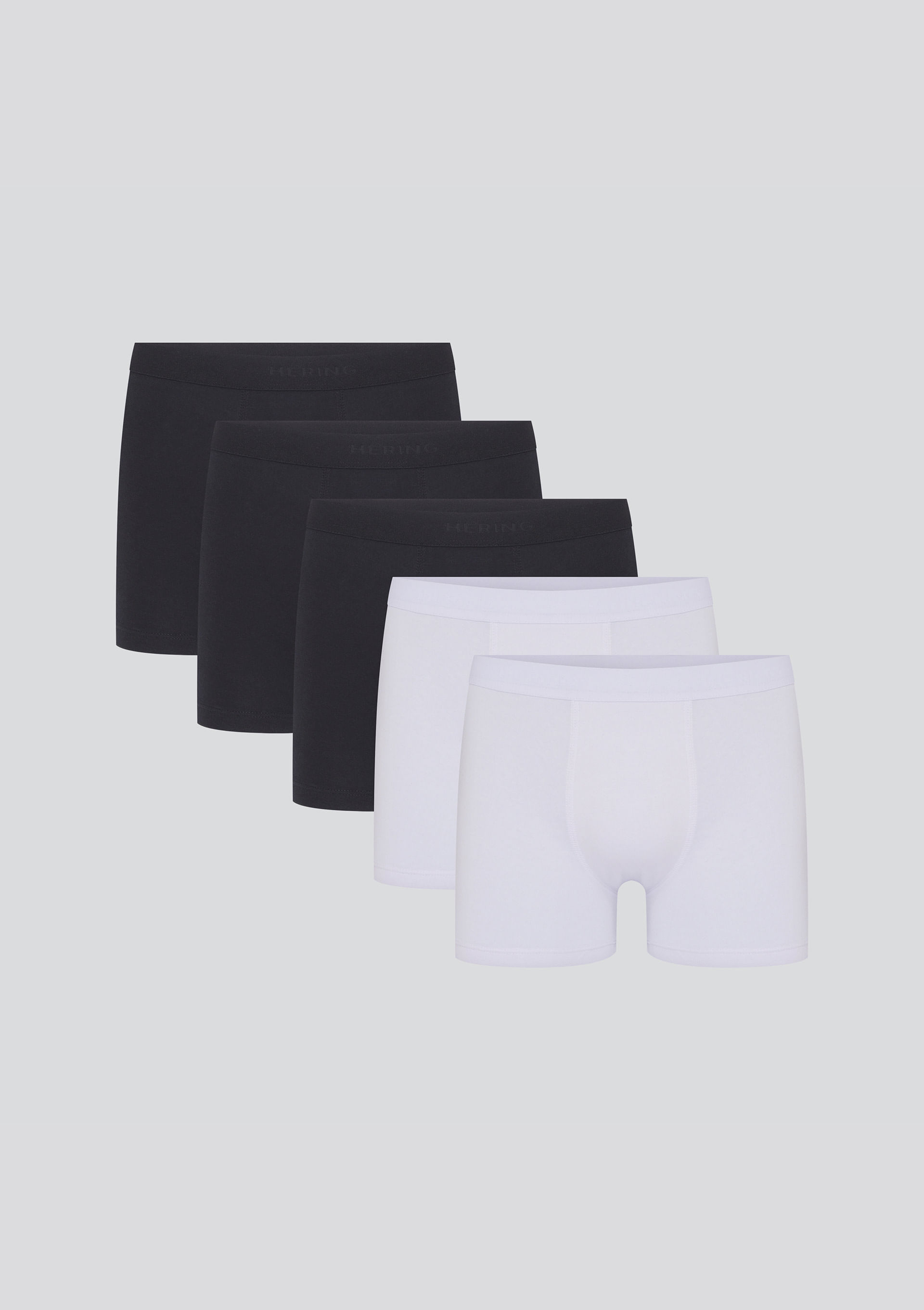 Kit 5 Cuecas Boxer Em Malha - Multicolorido | Hering