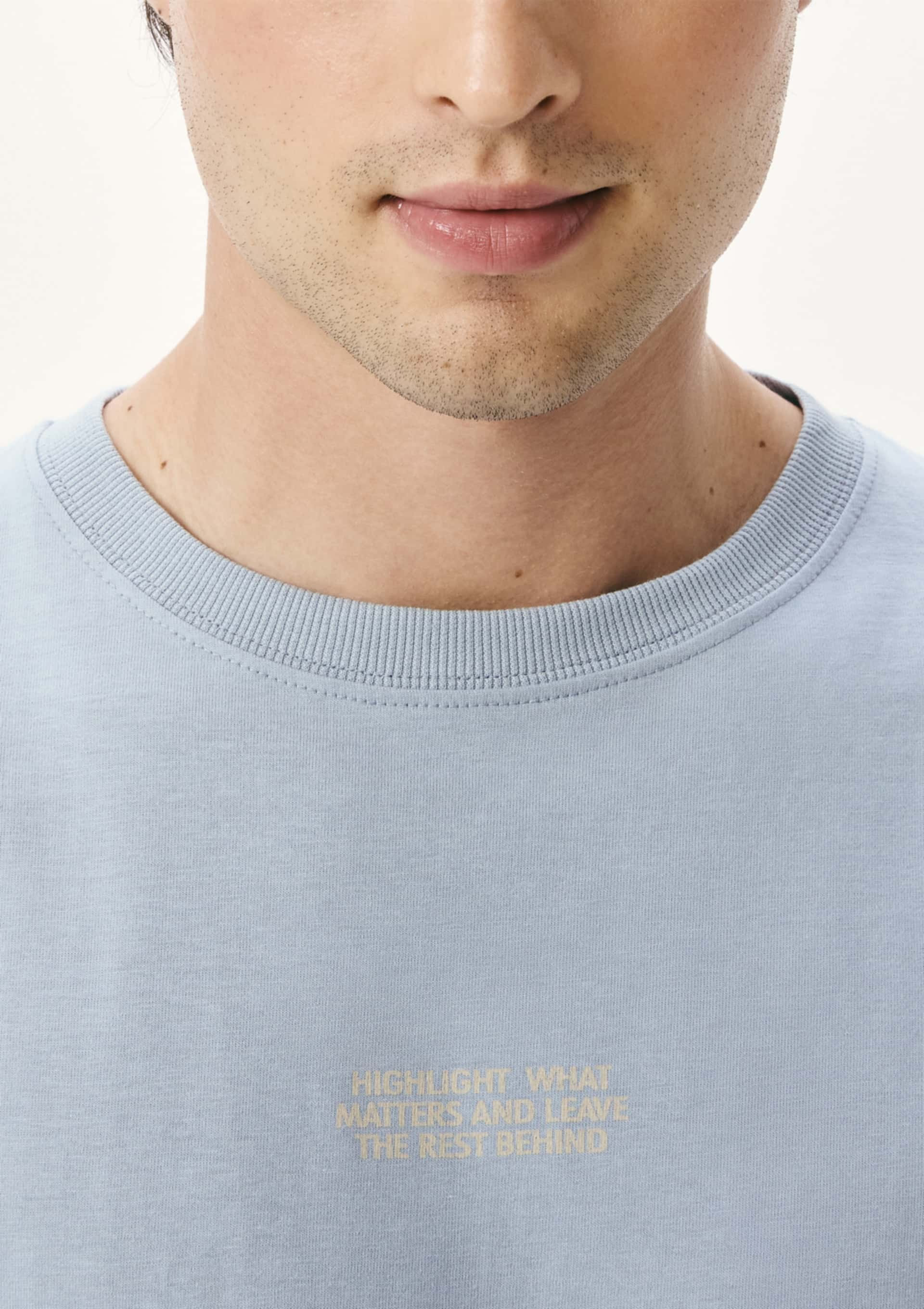 Camiseta Masculina Relaxed Estampada - Azul | Hering